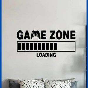 Wall Decor | Game Zone Wall Decal Video Game Play Gamer Controller Kids ...